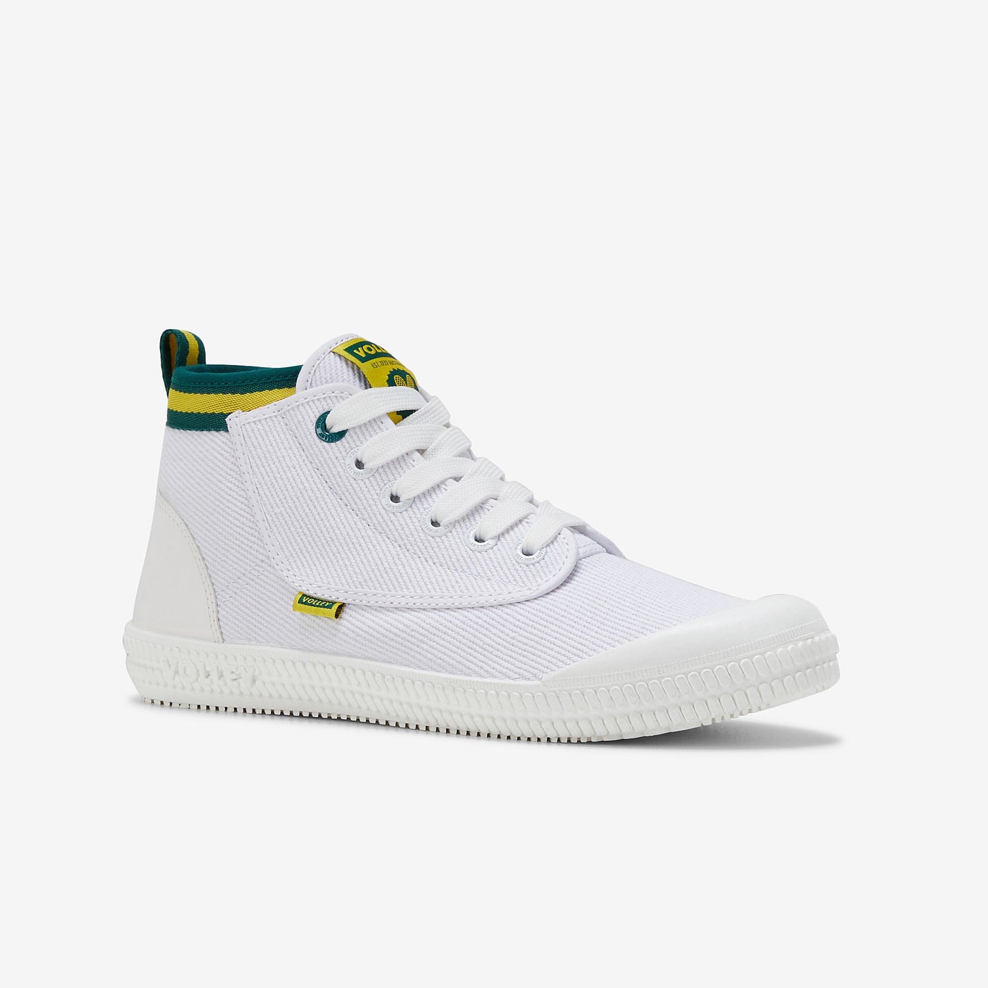 Heritage High White/Green/Gold – Volley Australia